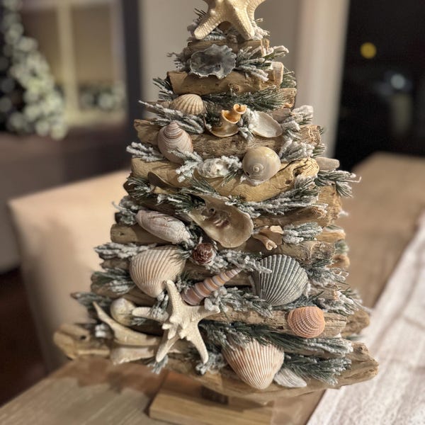 Beach Art, Shell Art, Beach Window, Shell Window, Beach Glass Art, Sea ...