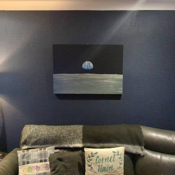 Map of the World (political) Canvas Picture/ Satin Photo/ Art Print 30 ...