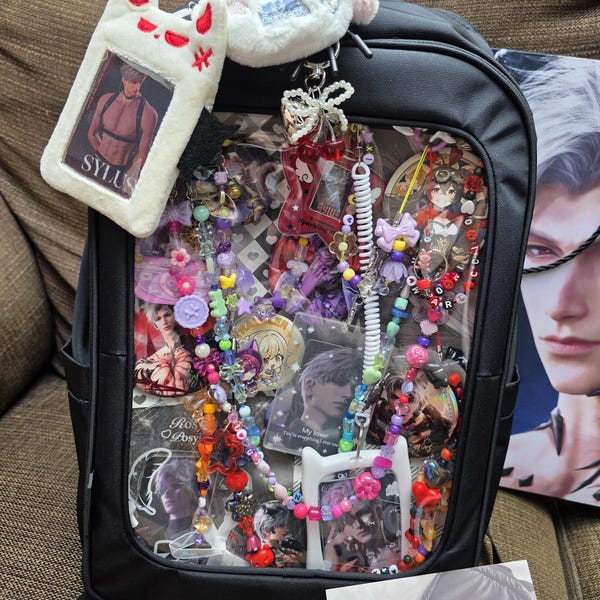Ita Bag, Pin Display Bag, Ita Backpack, Pin Trading, Window Backpack ...