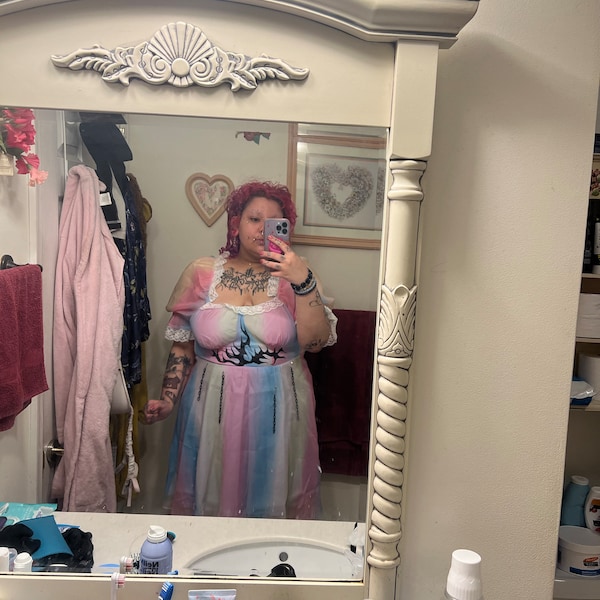 Yellow Jester Leather Clown Choker Neck Piece With Ruffles and Bells ...