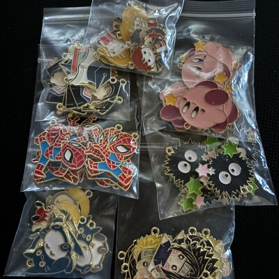 10PCS, Enamel Pendant Playing Game Machine Charm Jewelry Charm Craft ...
