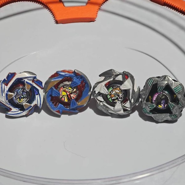 Beyblade X Retro Bit Beast Stickers - Etsy