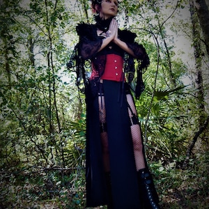 Ready to Ship Vampire Headband Black Crown Gothic Headdress - Etsy