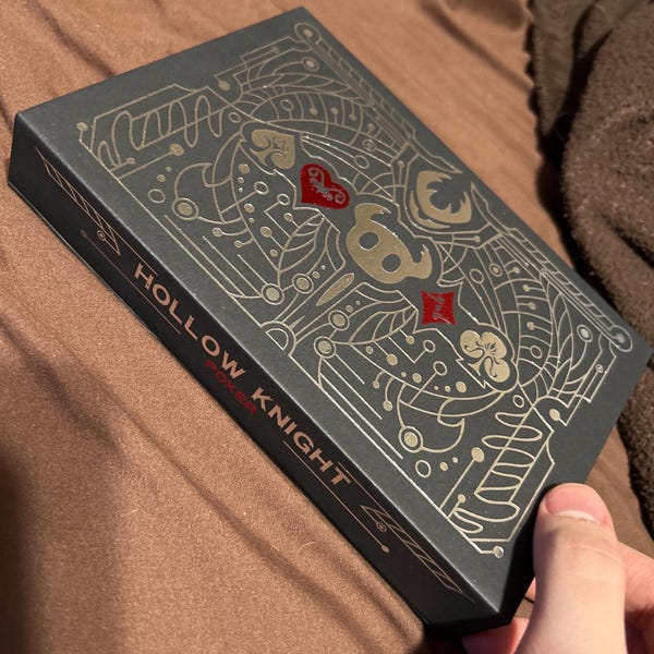 Hollow Knight Inspired Playing Card Deck 54 Poker Size Cards Fan Made ...