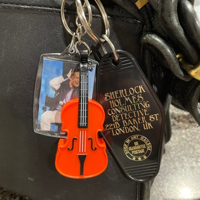 Sherlock Holmes Key Fob - Etsy