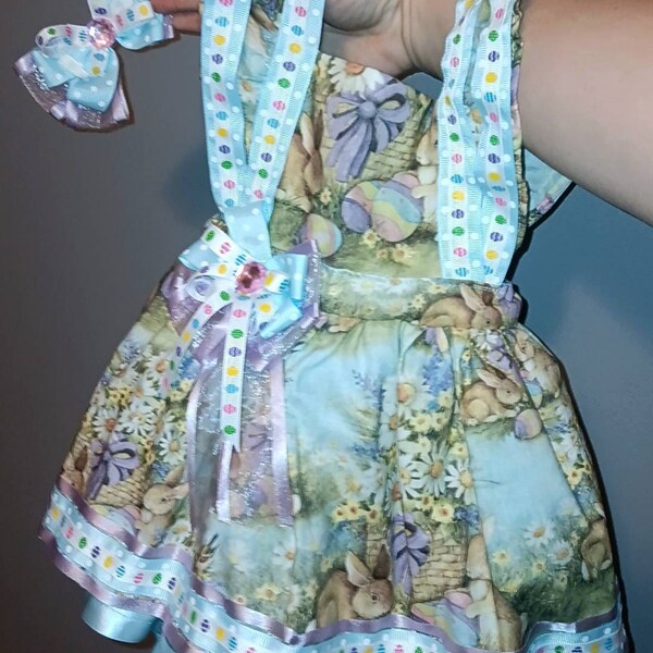 Denim Pinafore Perfect For: Pageant, Outfit of Choice, Theme Wear ...