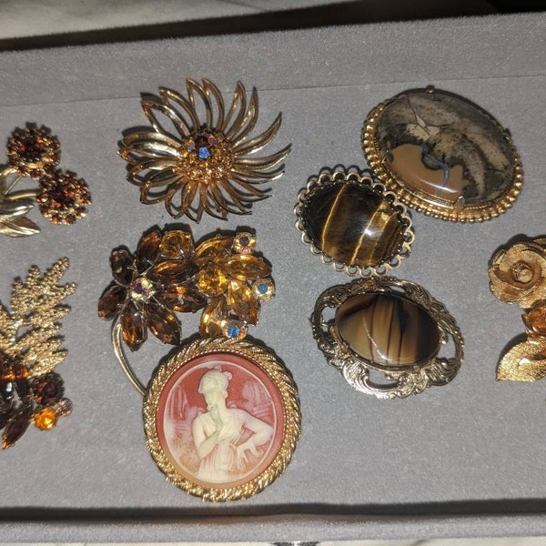 Assorted Vintage Stick Pins, Hat Pins, Coat Pins. Each Sold Separately ...