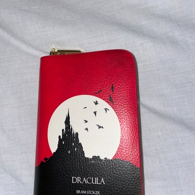 Alice in Wonderland Book Wallet, Book Clutch, Book Purse, Zipper Wallet ...