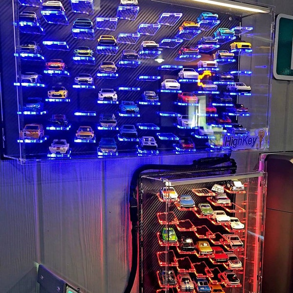 1/64 Diecast Display for Hot Wheels, Matchbox, Greenlight, Autoworld ...