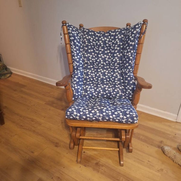 Wingback Rocker Replacement Cushions / 4 Post Rocker Cushions ...