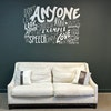 1 Timothy 4:12 Wall Decal | Don't Let Anyone Look Down on You Because ...