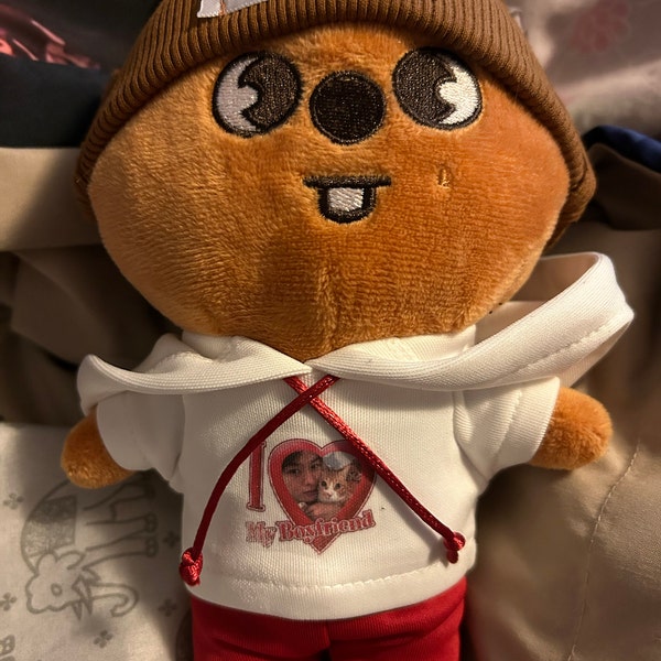 Skzoo Hoodie Set, Stray Kids Plushies, Skzoo Outfits, Skzoo Clothes ...