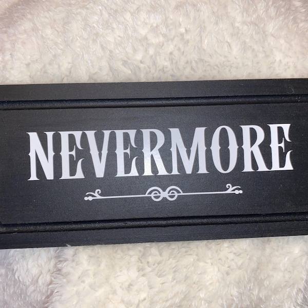 Personalised Gothic Wall Plaque / Custom Name, Phrase, Quotes / Gothic ...