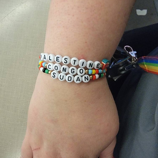 Eid Beaded Bracelets, Eid Mubarak Bead Bracelets, Eid Jewelry Gift ...