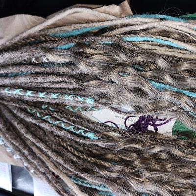 Soft Dreadlocks Extension, Dreads Set, Synthetic Dreadlocks Set, DE ...