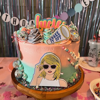 Mr Bean Themed Cake Topper Set Birthday / Personalised / Custom ...