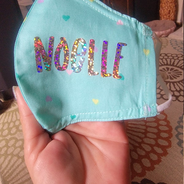 Personalized Kids Face Mask - Etsy