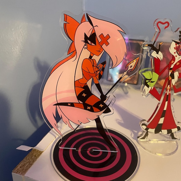 Vaggie the Fallen Angel Valentine Acrylic Standee - Etsy