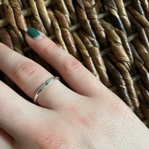 Simple Plain Silver Toe Ring Womens Toe Ring Adjustable - Etsy