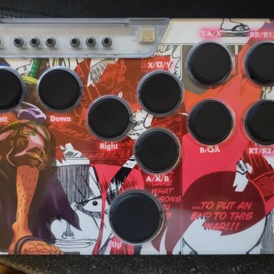 Custom Fight Stick Art file Only Does Not Include Print - Etsy