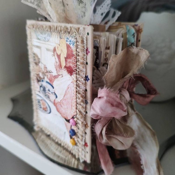 Junk Journal Kit, Junk Journaling 72 Whale Tail Page Tabs, Vintage Wall ...