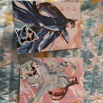 Tian Guan Ci Fu Charms 3 X 2.5 Nomnoms - Etsy UK