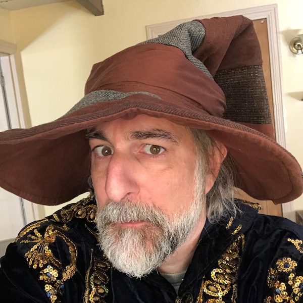 Custom Brown Wizard Hat - Etsy