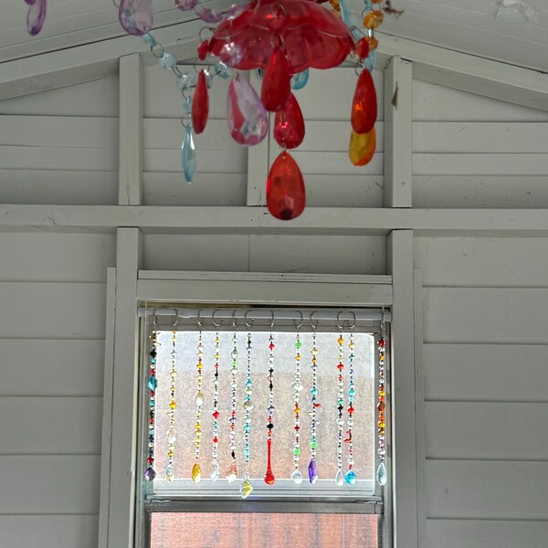 Window Beads 16.5 Long Sun-catcher Crystal Beads, Handmade - Etsy