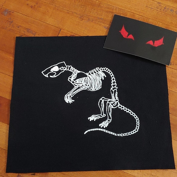 Goth Girlfriend Golden Retriever Boyfriend Heart Halves Patch ...