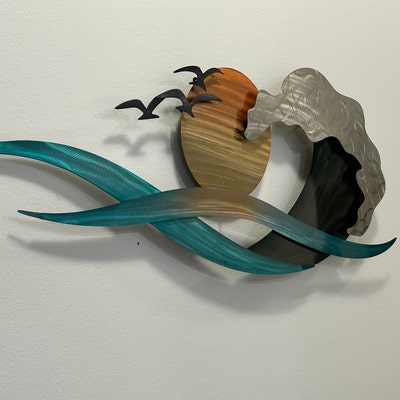 Vibrant Hogfish Metal Wall Sculpture MM170 - Etsy