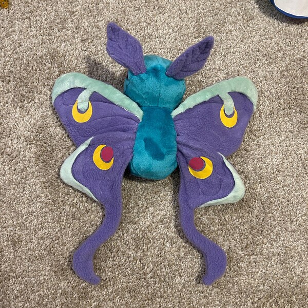 Moth & Butterfly Plush Sewing Pattern .pdf Tutorial Luna Monarch Poodle ...