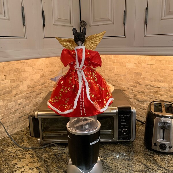 French Bulldog CHRISTMAS Tree Topper - Etsy