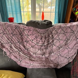 Mandala Shawl Crochet Pdf Pattern INSTANT Downloadq - Etsy