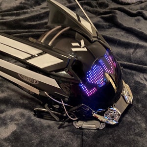 Bluetooth Cyberpunk Mask Futuristic Mask cyberpunk Helmet-tech Mask ...