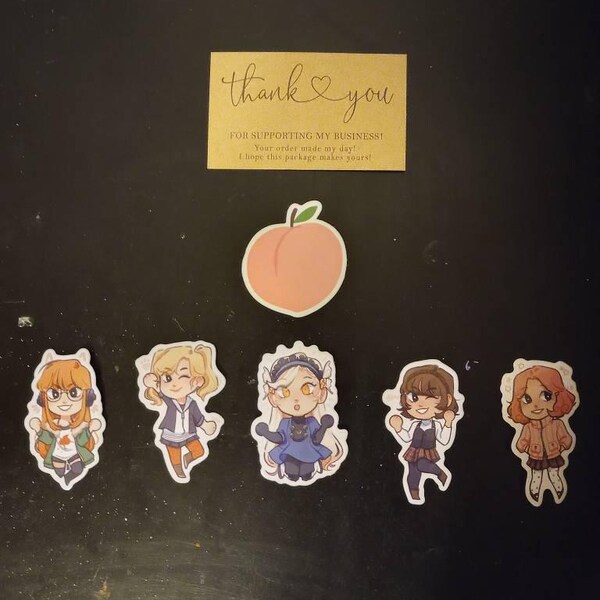Persona 5 Foodie Phantom Theives Stickers | Phantom Thieves | Matte ...