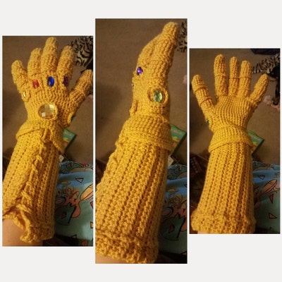 Infinity Gauntlet PDF Crochet Pattern Instant Download Inspired by ...