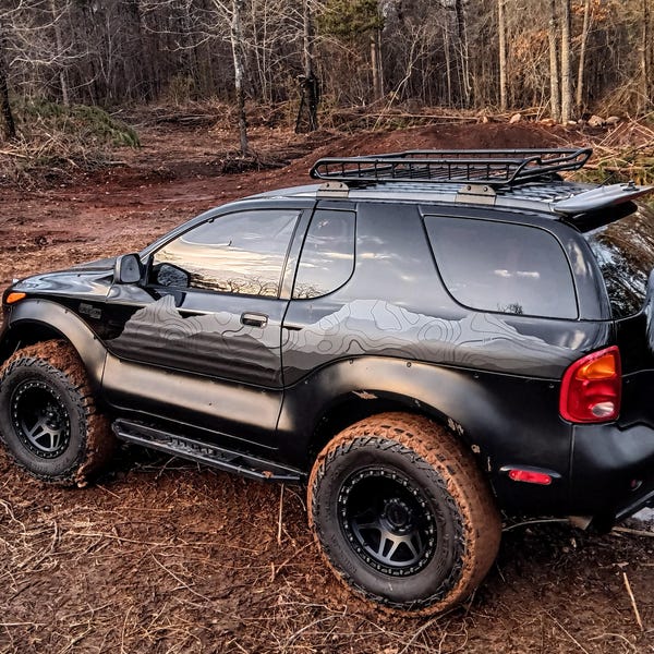 4runner Window Decal - Nightmare Skull Graphics - Fits Toyota 4runner ...