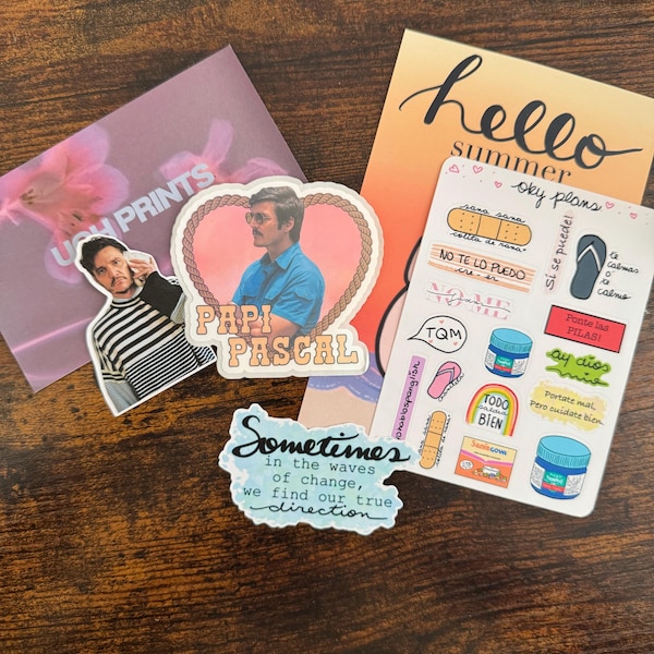 Holo Bow Tab-2 Stickers - Etsy