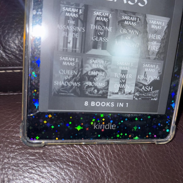 Holographic Stars E-reader Skin, Removable Kindle Paperwhite, Adhesive ...