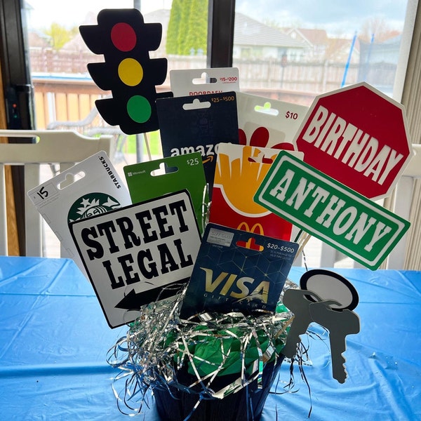 Driver License Centerpiece Sticks ,road Signs ,road Sign Centerpiece ...