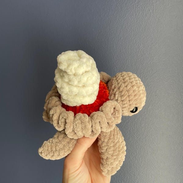 Pineapple Turtle Pattern Crochet PDF Download Beginner Friendly ...