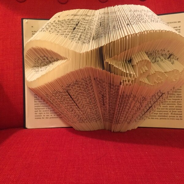 Book Folding Pattern - Infinity Symbol With Love + Free Instructions - Etsy