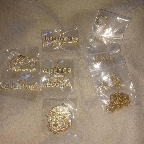 XXXTENTACION Necklace! Stainless Steel & Red Enamel Pendant + Choice of ...