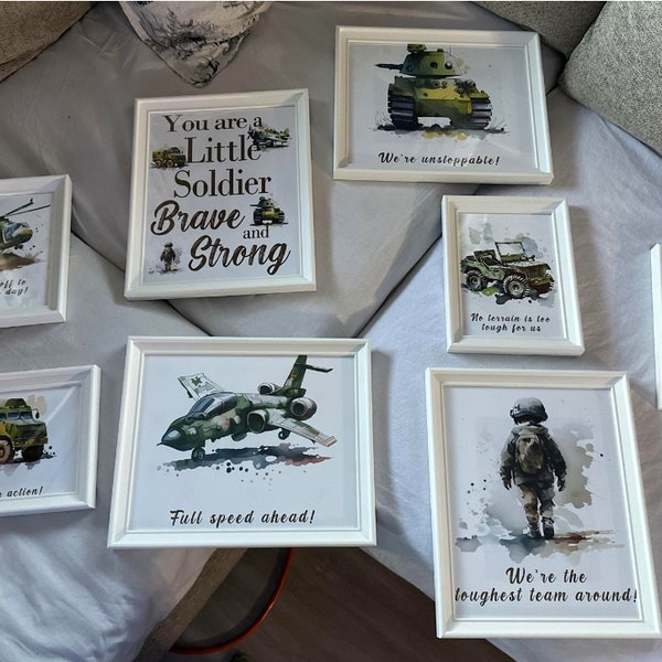 Set of 9 Wonderful Sea Creatures, Marine Life Poster, Whales and ...