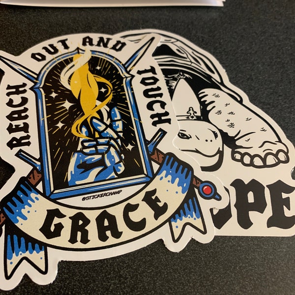 Elden Ring - Reach Out and Touch Grace Sticker - Etsy
