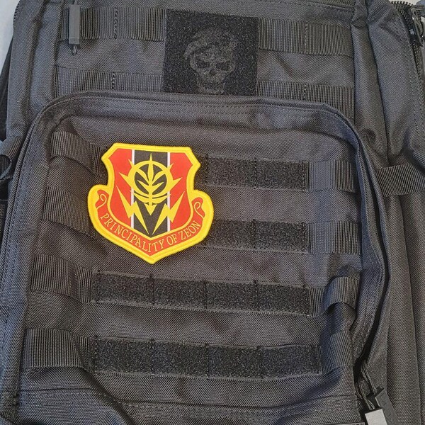 Gundam Inspired, Principality of Zeon, Military Morale Patch - Etsy