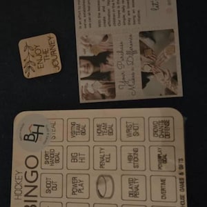 Hockey Bingo Game – Board Game, Hockey Fan, NHL - Etsy