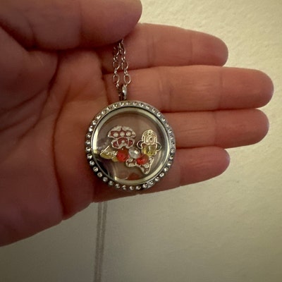 My Little Pony Inspired Rainbow Dash Locket-creatively Crafted Floating ...