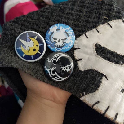 TWEWY Starter Set 8 1-1/2 Pinback Buttons - Etsy