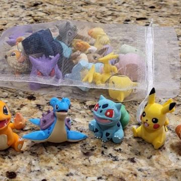 3D Printed Pokémon Fan Art Toys Build Your Own Bundle, Pokémon Inspired ...
